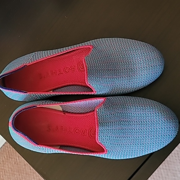Rothy's | Shoes | Rothys The Loafer Bluebell Triple Stitch Knit Fabric ...
